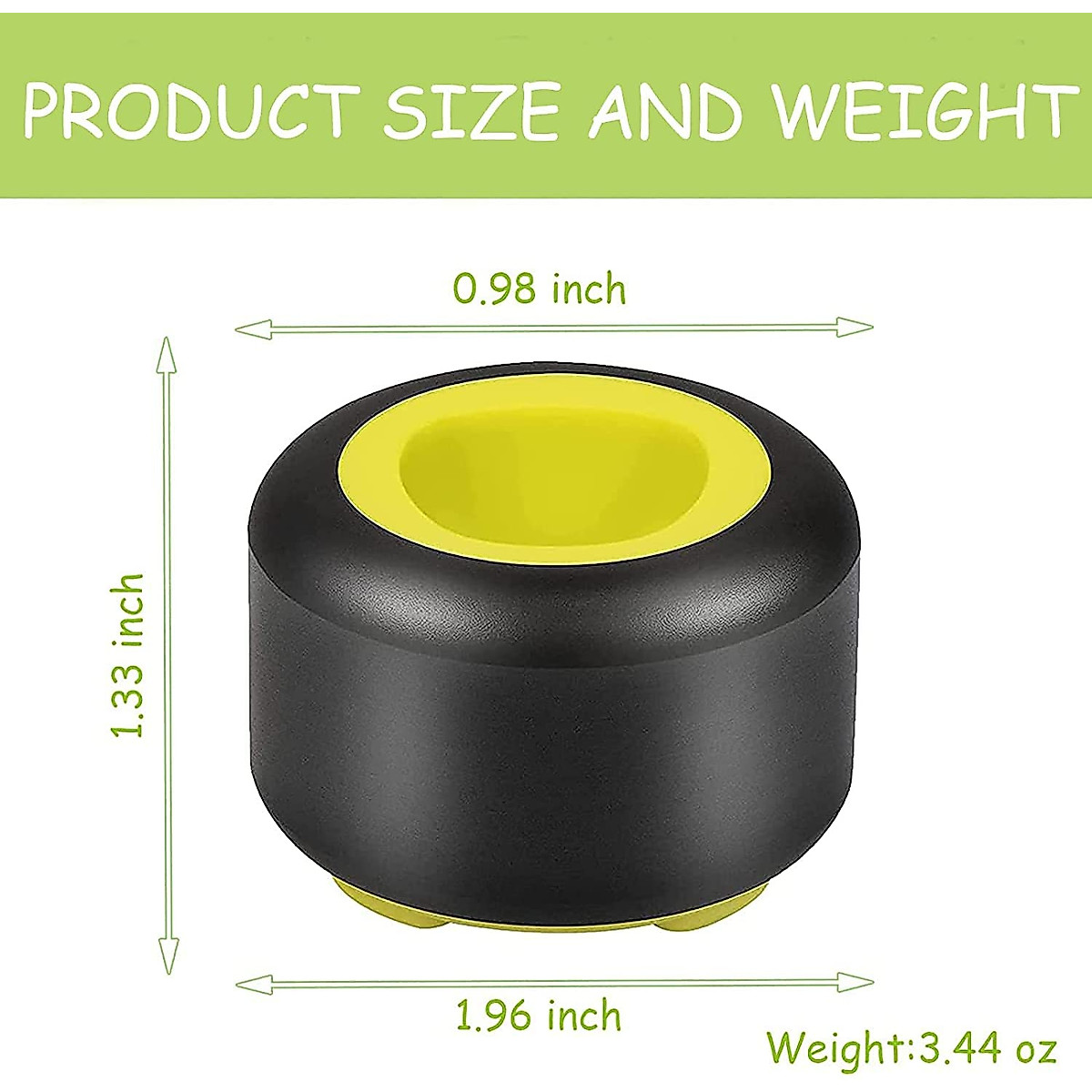 Shaver Razor stand for Philips Norelco One Blade QP2520 & QP2630,Aluminum Alloy Men's Shaving Stand for Bathroom Sink, Desk, Counter, Dresser, or Travel (Green+Black)