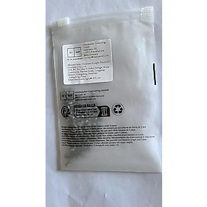 M2.5x6 Button Head Hex Socket Drive Screws 304 Stainless Steel Button Head Cap Screws (Pack of 100)