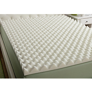 SINCERE Custom 2"-3 in-4 inch Foam Mattress Topper, Cut to Twin Full Queen King Size Bed Topper, Soft Firm Mattress Pad for Sleeper Sofa Couch RV Chair Cushion Pillow Top, Soundproof Foam Sponge