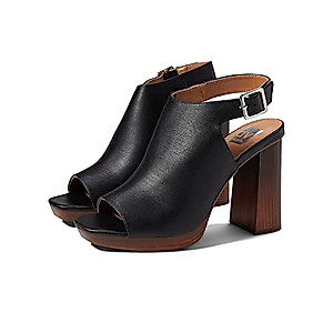 DV Dolce Vita Women's Pepper Heeled Sandal, Black, 9