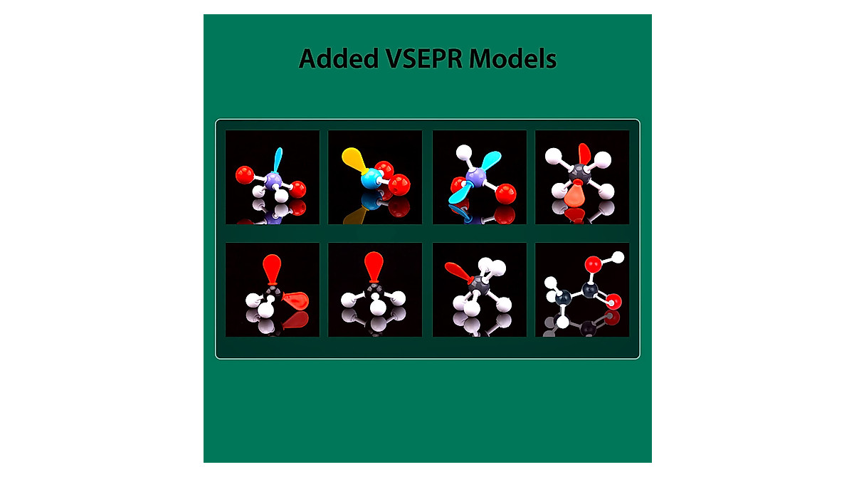 EXBEPE Organic Chemistry Model Kit - Fun Science Learning