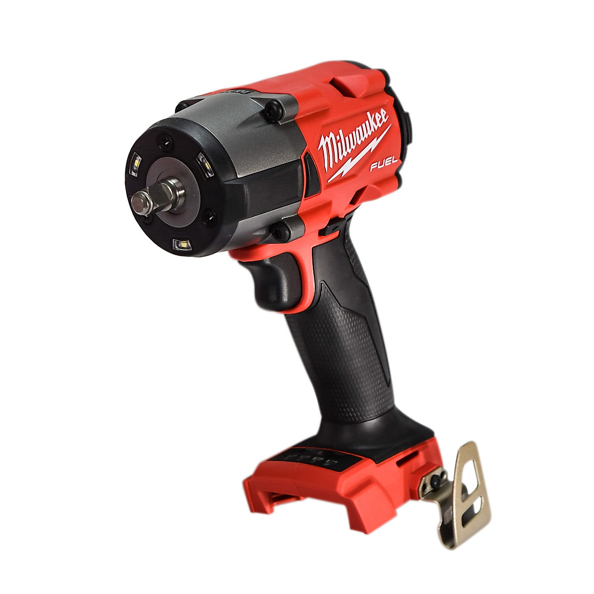 Milwaukee M18 18V Fuel 3/8" Mid-Torque Impact Wrench Kit Cordless Lithium-Ion Brushless 2960-22 with (2) 5Ah XC Batteries, Charger & Carrying Tool Case