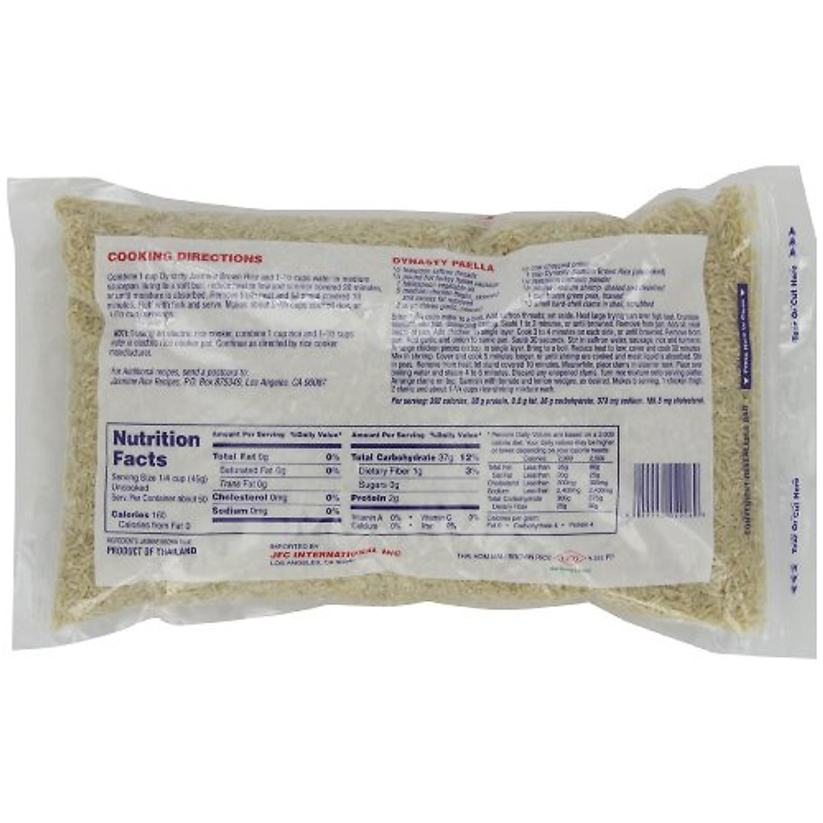 Dynasty Jasmine Brown Rice, 5-Pound