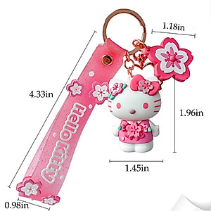 Cute Anime Keychains, Kawaii Keyring Merchandise, Gifts for Friends and Cute Anime Fans (A-1pcs)