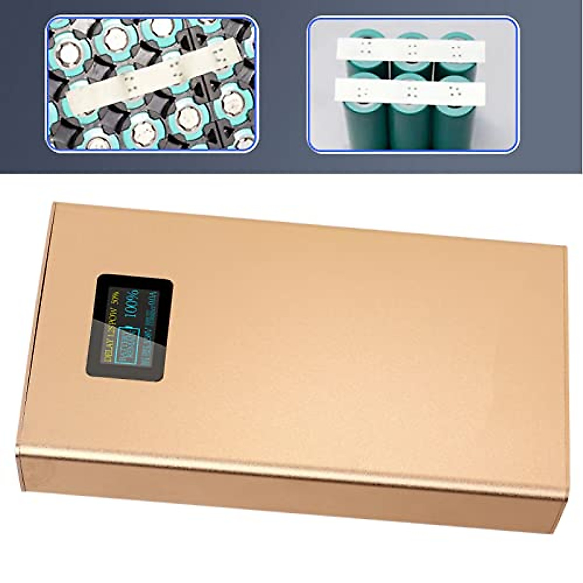 Rengu Portable Spot Welder Handheld Spot Welder 10600mah Large Capacity for DIY 18650 Battery