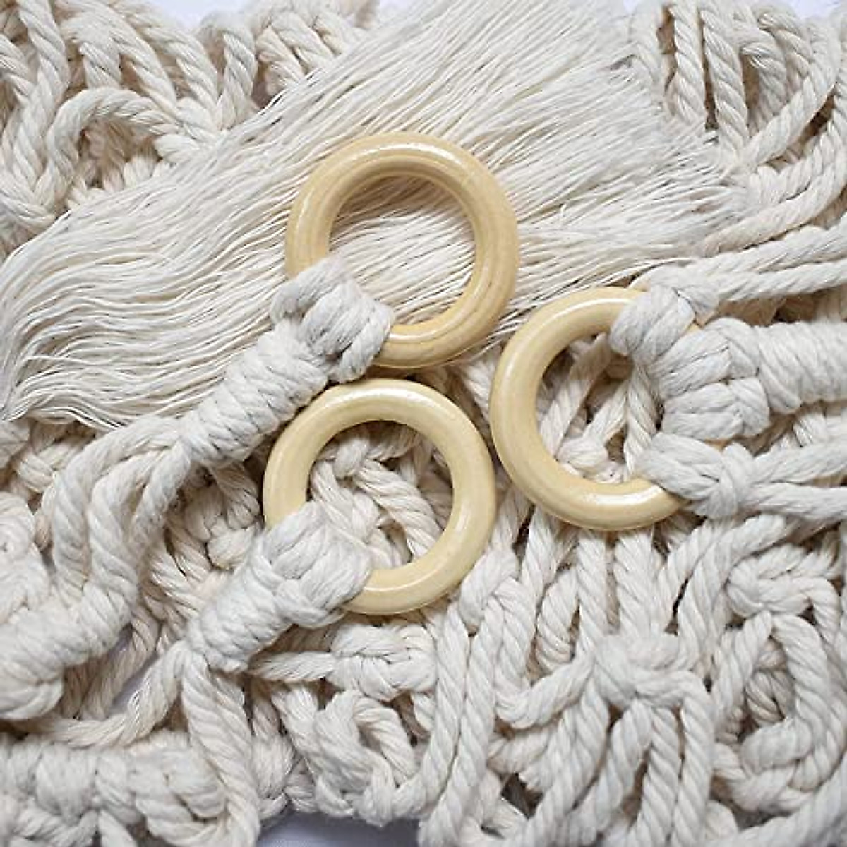 Stuffed Animal Hammock Macrame - Toy Hammock for Stuffed Animals - Stuff Animal Organizer Corner Storage Hanging Fringe - Stuffed Animal Display Holder Net Tassels for Nursery Décor