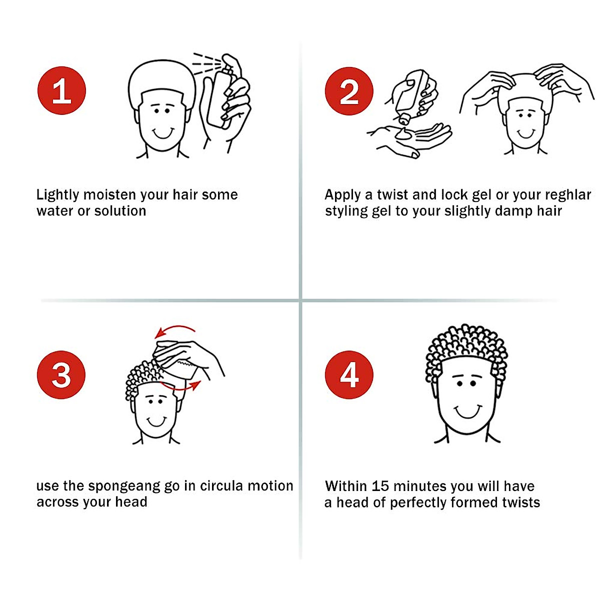 AIR TREE Magic Barber Sponge Brush Twist Hair For Wave,Dreadlock,Coils,Afro Curl As Hair Care Tool 2.8 IN Hole Diameter Suitable For Curly Hair (1 PCS) Small Holes