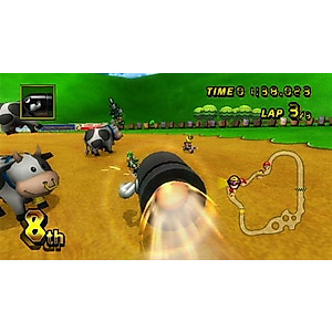 Mario Kart Wii with Wii Wheel