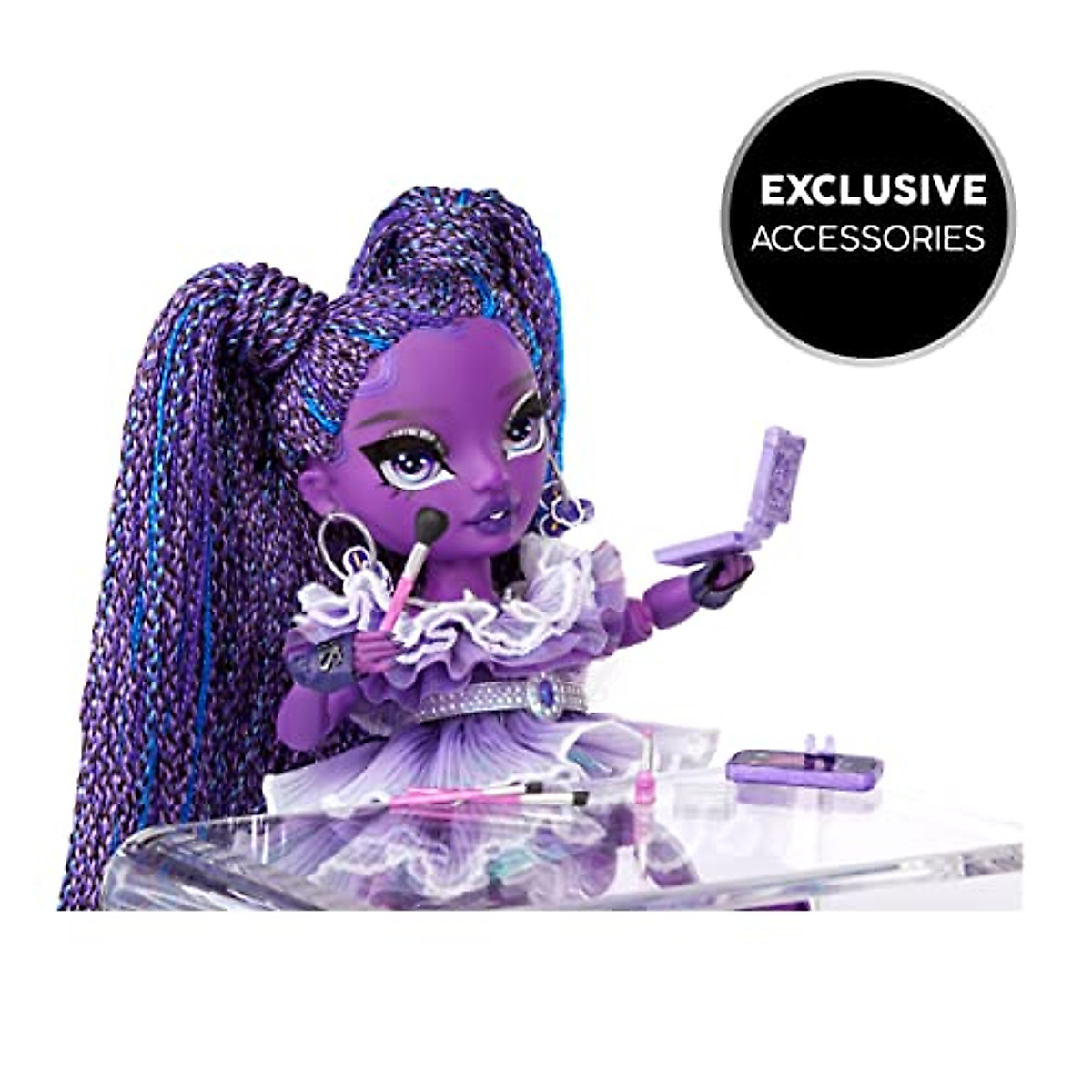 Rainbow High Shadow High Monique Verbena - Purple Fashion Doll. Fashionable Outfit & 10+ Colorful Play Accessories. Great Gift for Kids 4-12 Years Old & Collectors