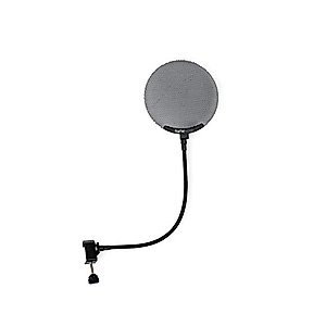Gator Frameworks Metal Screen Pop Filter with 12.4-Inch Gooseneck (GFW-POPFILTER-MTL)