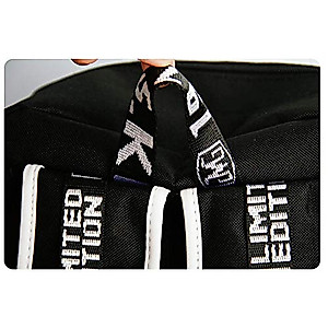 COSABZ Anime Komi Cant Communicate Komi Shouko Backpack Komi San Excited Cosplay Laptop Bag Black (8)