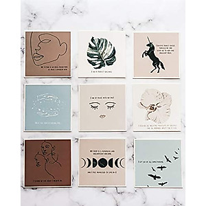 Affirmation Cards for Women - Meditation Cards and Daily Affirmations for Women I Motivational Cards, Inspirational Cards, Mindfulness Card Spiritual Gifts Box - 40 Cards with Positive Affirmations