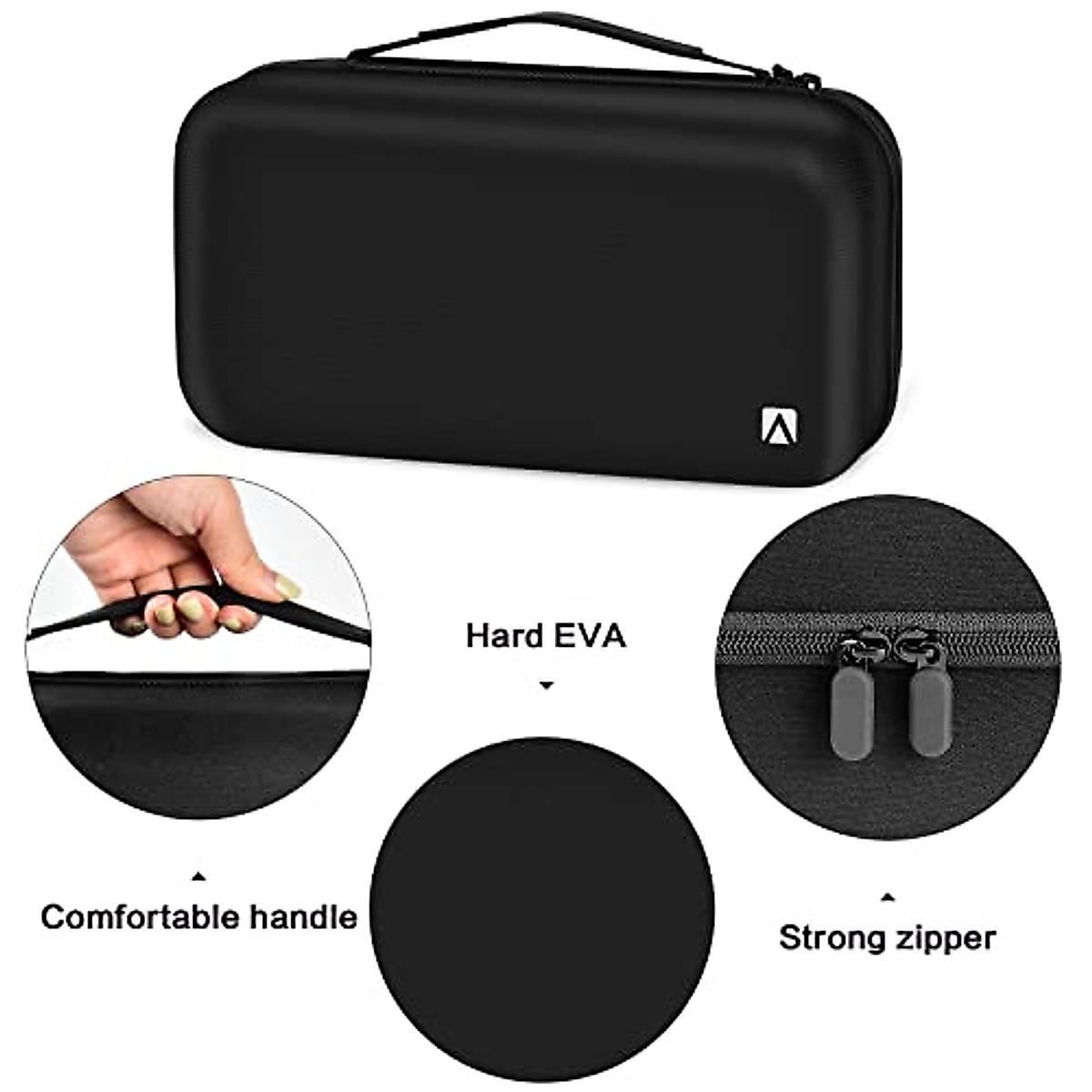 Case Holder Blow Dryer Storage Bag Fits for Dyson Supersonic Hair Dryer Limited Gift Set Edition and Accessories(Box Only-Black