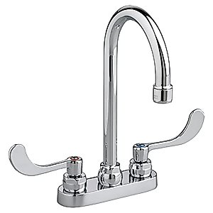 American Standard 7500170.002 Monterrey 1.5 GPM Lavatory Faucet with Wrist Blade Handles, 11.75x10.75x5, Chrome