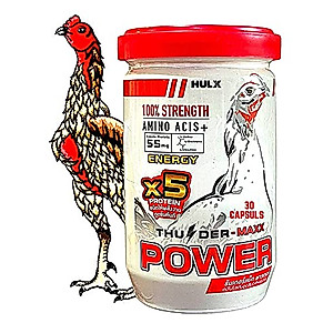 HULX POWER PLUS 100 TABLETS, Fast Increasing Energy Formula Rooster ...