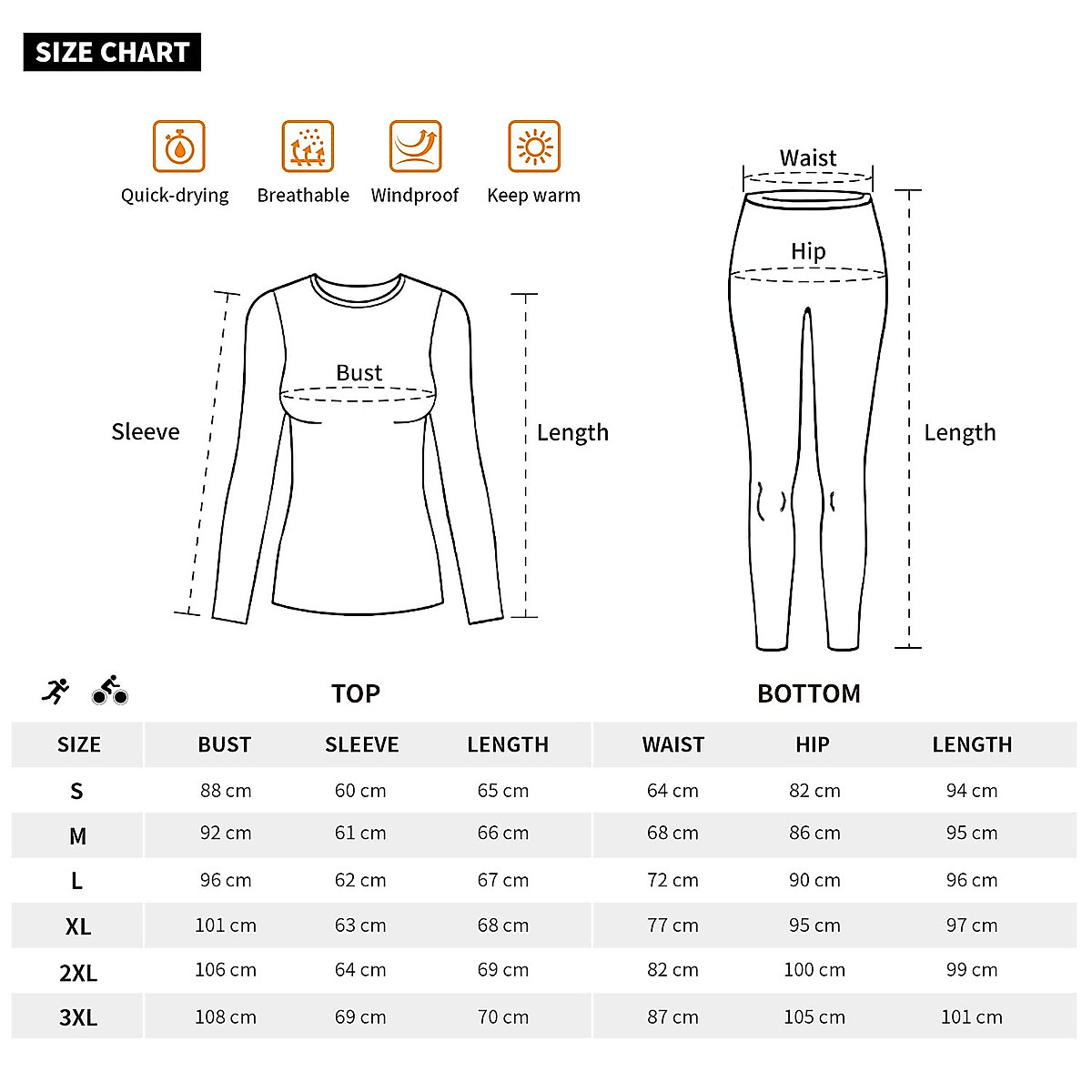 HiZiTi Thermal Underwear for Women Long Johns Set with Fleece Lined Base Layer Suits (Grey, X-Large)