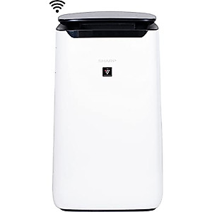 SHARP Smart Air Purifier. Alexa Compatible. Plasmacluster Ion Technology for Extra-Large Rooms. Odor & True HEPA Filters for Dust, Smoke, Pollen, & Pet Dander may last up-to 2 years each. FXJ80UW.