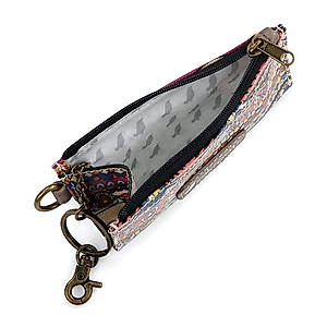 Sakroots ID Lanyard Case, Camel One World