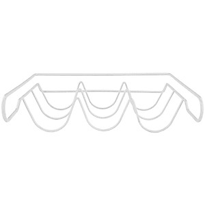 Fridge Wine Rack Bottle Shelf Refrigerator Slide On Rack Holds 3 Bottles and Fits Most Fridge Shelves, Set 2