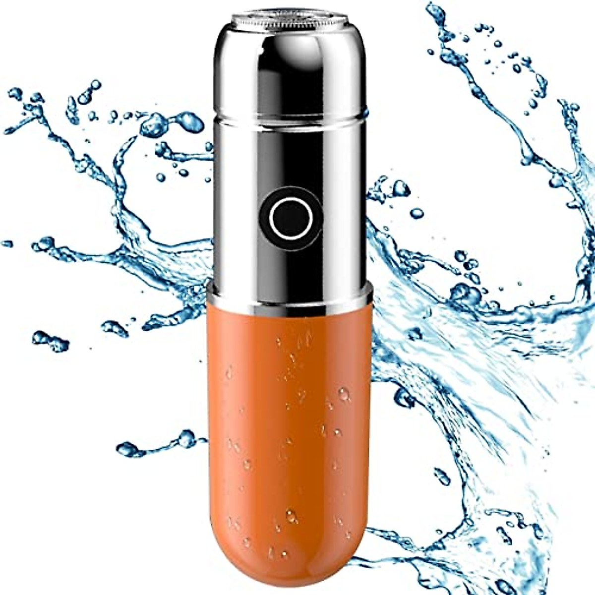 Electric Shaver, Washable Electric Shaver, USB Rechargeable Shaver with Steel Blade, Dry Electric Shaver with Pop Up Trimmer, Electric for Men Boys Adults