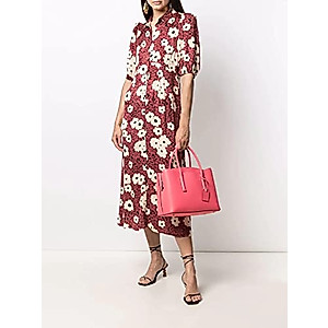 Kate Spade New York Women's Margaux Large Satchel, Bright Carnation