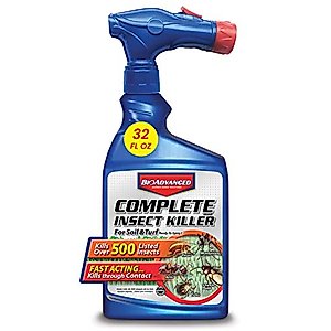 BioAdvanced Complete Brand Insect Killer for Soil and Turf I, Ready-to-Spray, 32 oz