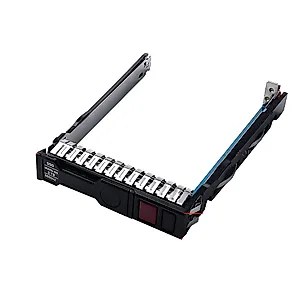 2.5" SFF SAS SATA NVMe SSD Drive Tray Caddy Carrier Sled 727695-001 for HP Proliant Gen10 G10 DL360 DL380 with 2.5" Hot-Plug Drive Cage