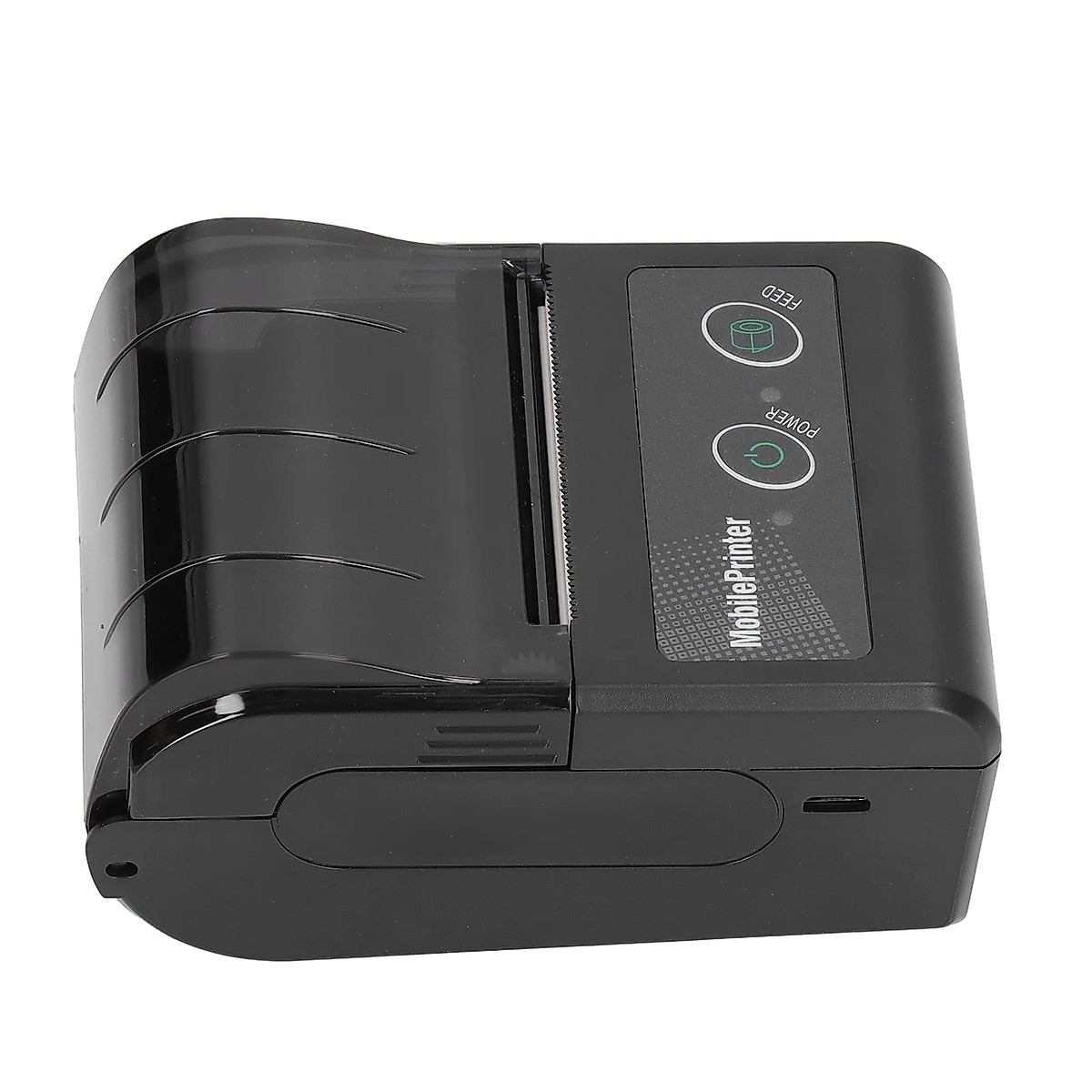 Respicefinem Receipt Printer Thermal Printing 16.0×13.0×7.0 Receipt Printer Smartphone Control 200Dpi Thermal Label Printer Receipts Printer with Roll Printer Paper Thermal Label