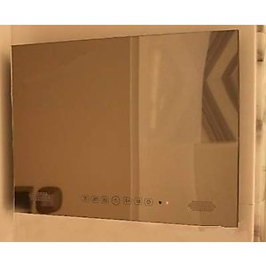 GOWE Promotion 26 inch bathroom TV waterproof TV which supports ATSC and DVB-T, Panel Color : Black