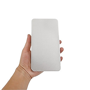 Vagocom 2Pcs Empty Metal Container with Lid,Portable 6.7x3.5x0.6inch / 17x9x1.5cm Metal Storage Box for Storing Jewelry, Crafts, Sewing Supplies and Other Small Items