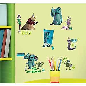 RoomMates RMK2010SCS Monsters Inc. Peel and Stick Wall Decals