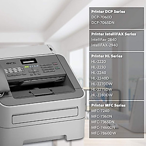 v4ink Compatible Toner Cartridge Replacement for Brother TN450 TN420 Black Toner Cartridge High Yield Use for HL-2240d HL-2270dw HL-2280dw MFC-7360n MFC-7860dw IntelliFax 2840 2940 Printer 3 Pack