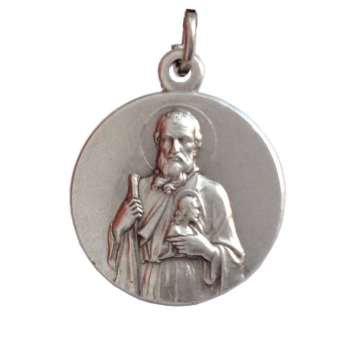 I G J Medal of Saint Jude Thaddeus the Apostle with Chain - The medals of the Patron Saints