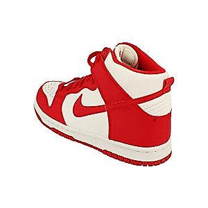 Nike Youth Dunk High GS DB2179 106 White/University Red - Size 4Y