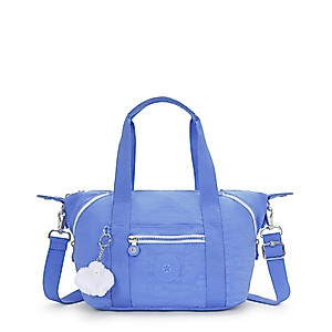 Kipling Women's Art Mini Tote Bag, Lightweight Small Weekender, Travel Handbag, Nocturnal Grey