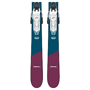 Rossignol Trixie Girls Skis 138 W/Xpress 10 GW Bindings White Sparkle