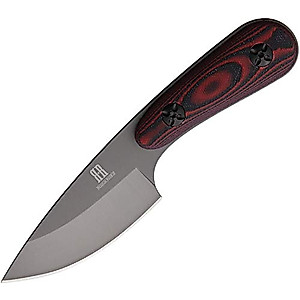 Rough Rider Red and Balck G10 Fixed Blade RR2163