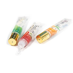 HerMINE Hydrating Lip Oil with Argan oil & Vitamin E Clear Long Lasting Nourishing Lip Oils Moisturizing Gel Multi-Packs Softening Clear Oil