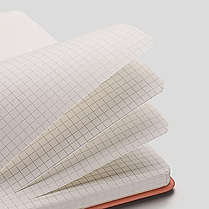 AHGXG Graph Paper Notebook 2 Pack - A5 Grid Paper Notebook/Journal Hardcover with 384 Pages, 120gsm Thick Graph Paper, Grid Paper for Math & Science Students 5.75'' × 8.38''