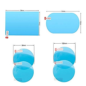 Glass Anti Rain Window Proof Fog Rearview Waterproof Mirror Film Side Car Film