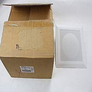 Atlas Sound T620-8 Deluxe Concealed Mounting 8" Torsion Baffle Loud Speaker, White