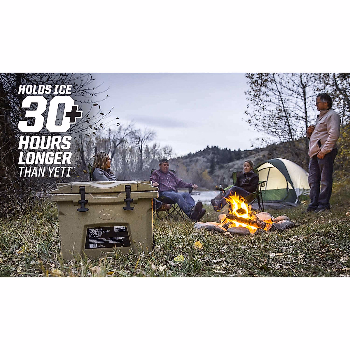 Polaris 2883426 Graphite Northstar Cooler 105 Quart Ranger RZR General Xpedition