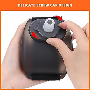 MUSKULO MONSTRO Sports Wrist Water Bottle, Hands Free Wrist Wearable Bottle, Leak Proof Silicone 7 Oz (200ml) Portable Bottle for Running Cycling Climbing Jogging and Gym Outdoor Activity  (Pink)