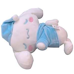 My Melody Plush Toys, Kawaii Sleep Cinnamoroll 9inch/23cm Cartoon Stuffed Animals My Melody Cinnamoroll Plush Toy Anime Kawaii Cute Soft Plushie Appease Girls Doll Toys Gifts
