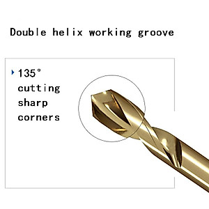 M35 Cobalt Round Straight Handle Metric Drill bit Set 1.5mm-6.5mm Drill Bits Suitable for Stainless Steel, Hard Metal, Cast Iron, Copper, Aluminum Plastic(13pices)