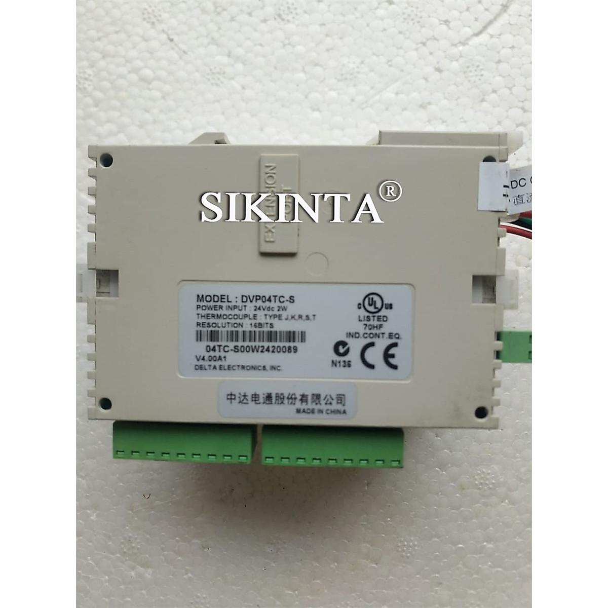 PLC Module DVP04TC-S Thermal Module Expansion Digital IO Module Fully Tested New in Box 1 Year Warranty 1PCS