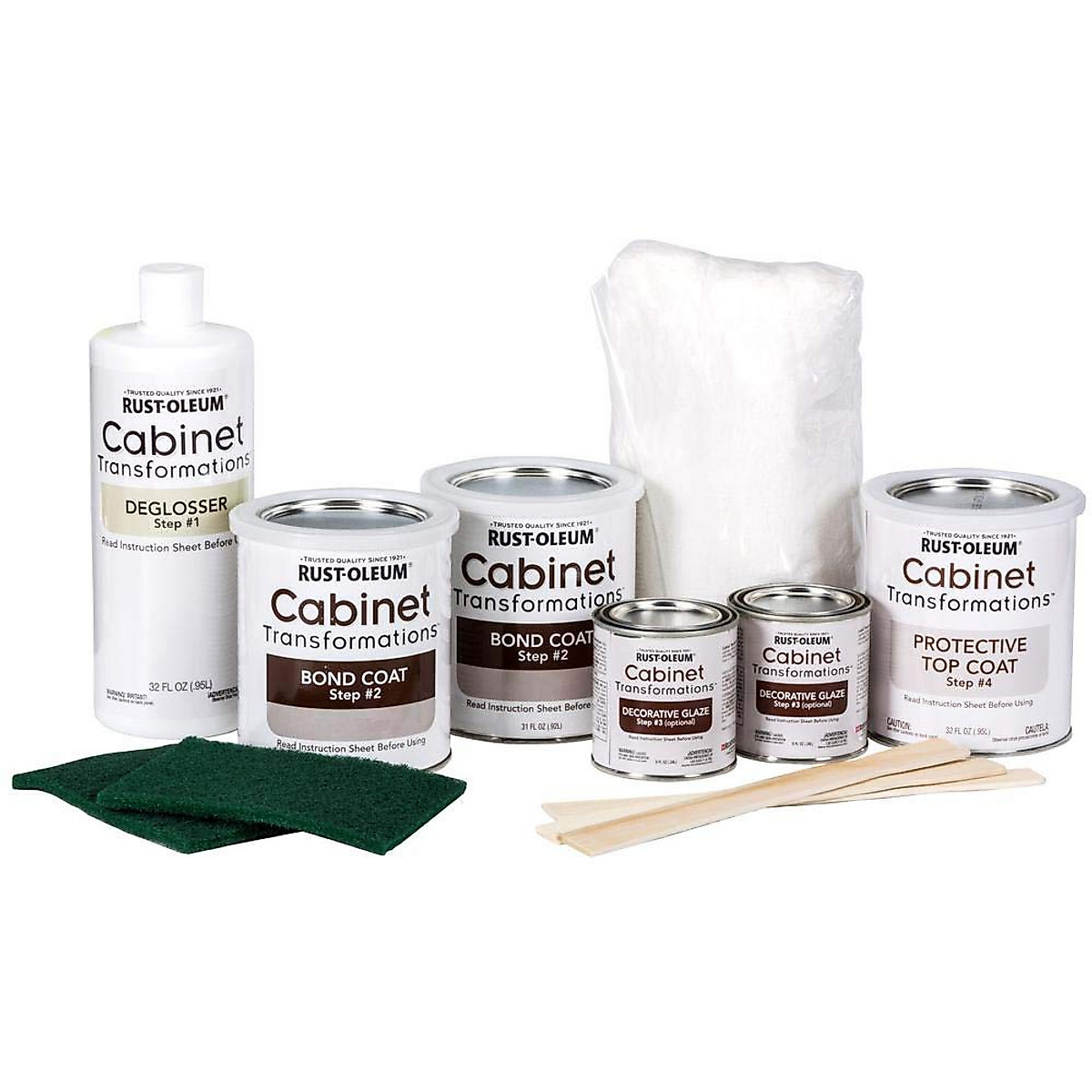 Rust-Oleum 263232 Cabinet Transformations, Small Kit, Pure White