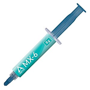 ARCTIC MX-6 (8 g) - Ultimate Performance Thermal Paste for CPU, Consoles, Graphics Cards, laptops, Very high Thermal Conductivity, Long Durability, Non-Conductive