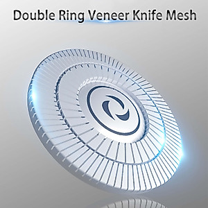 Men's Electric Razor Replacement Heads,8 Blades 8D Floating Rotary Razor Replacement Heads, Beard Razor Blade Electric Replacement Cutter Razors Heads,Silver