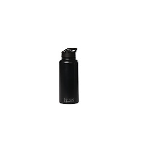 Sip+Sea St. Kitts 32 oz Stainless Steel Water Bottle with Straw Lid|Double Wall Vacuum Insulated